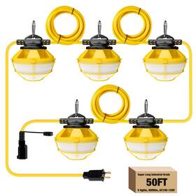 G-GJIA H5-4S-50W-CAGE Construction Lights Waterproof Led
